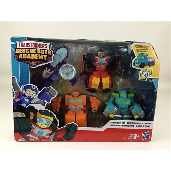 Playskool | Toys | Transformers Rescue Bots Academy Rescue Team Playset ...